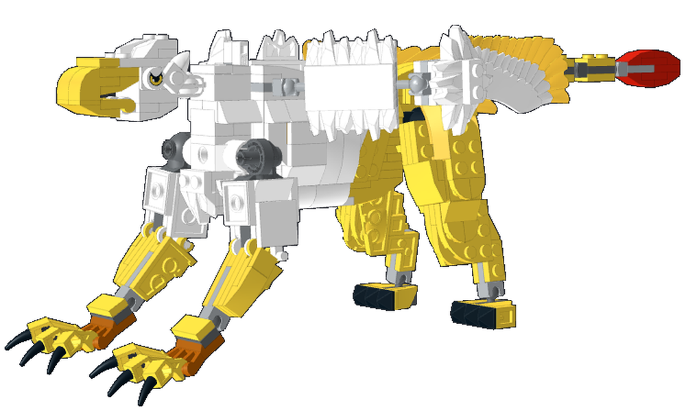 LEGO MOC The Mighty Gryphon by dannoble1592 | Rebrickable - Build with LEGO