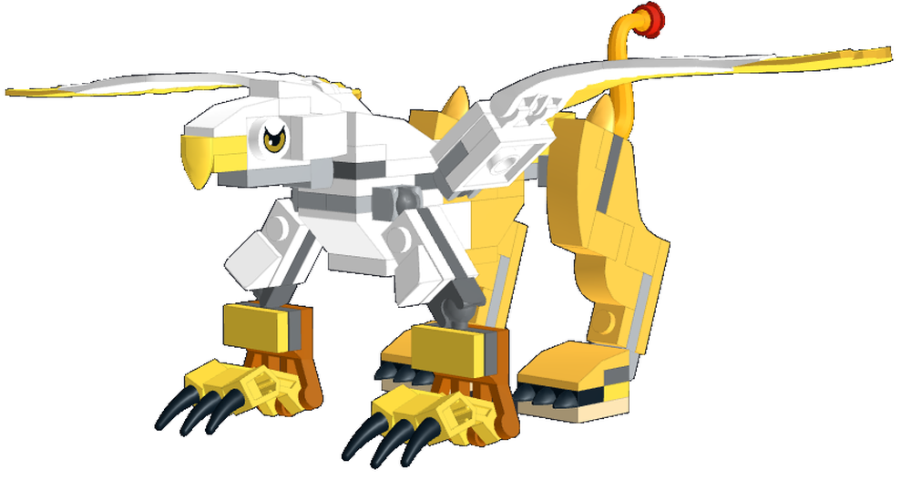 LEGO MOC The Mighty Mini Gryphon by dannoble1592 | Rebrickable - Build ...