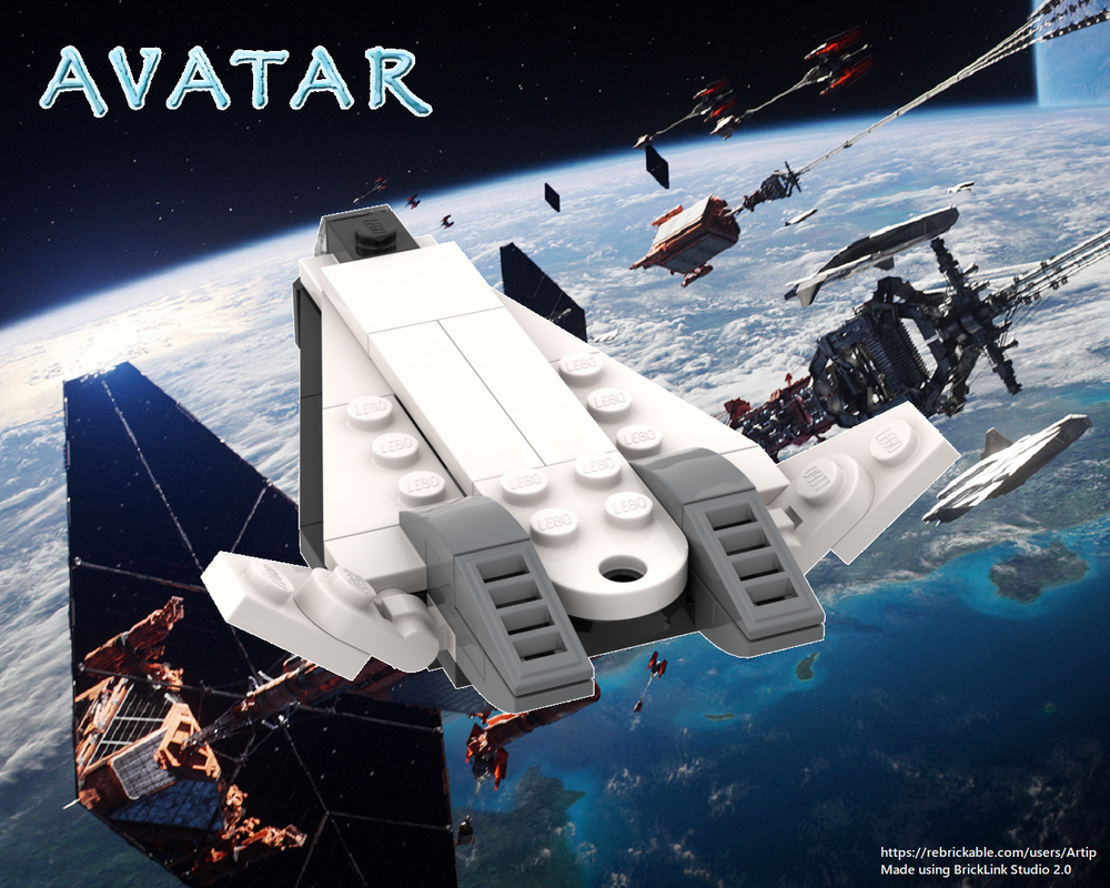 LEGO MOC Avatar - Valkyrie Shuttle (UCS Venator Scale) by Artip ...