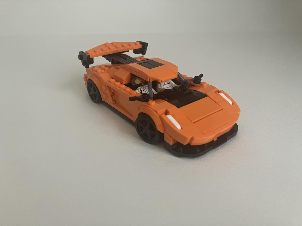 Lego Moc Koenigsegg Jesko Attack By Superlegofancreations Rebrickable