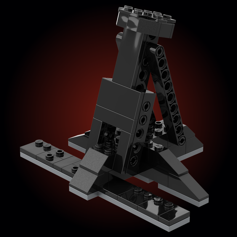 Lego Moc Tie Interceptor Stand Mini Ucs Based By Glenntanner55