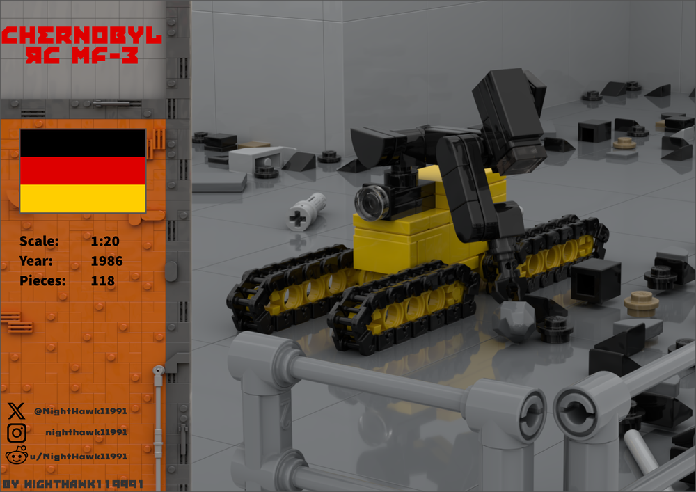 LEGO MOC Chernobyl RC MF-3 by NightHawk11991 | Rebrickable - Build with ...