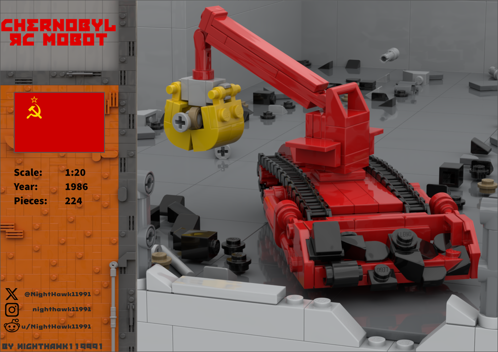 LEGO MOC Chernobyl RC Mobot by NightHawk11991 | Rebrickable - Build ...