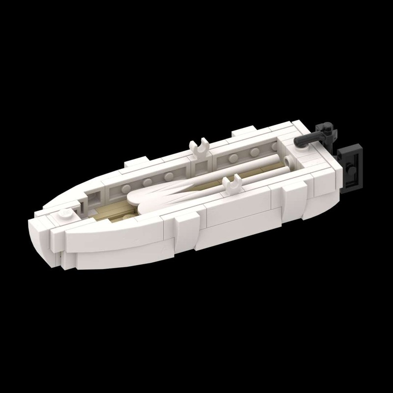 LEGO MOC Rowboat by Basketcase02 | Rebrickable - Build with LEGO