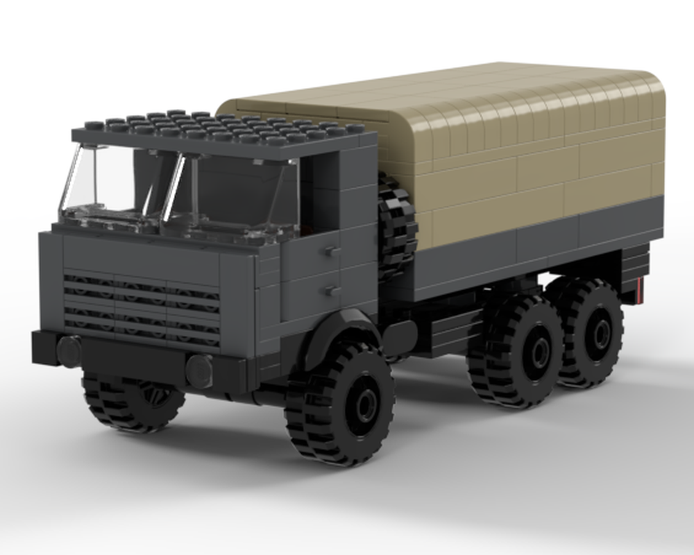 LEGO MOC MAZ-6317 (NEW VERSION AVAILABLE) by ZaneWC | Rebrickable ...