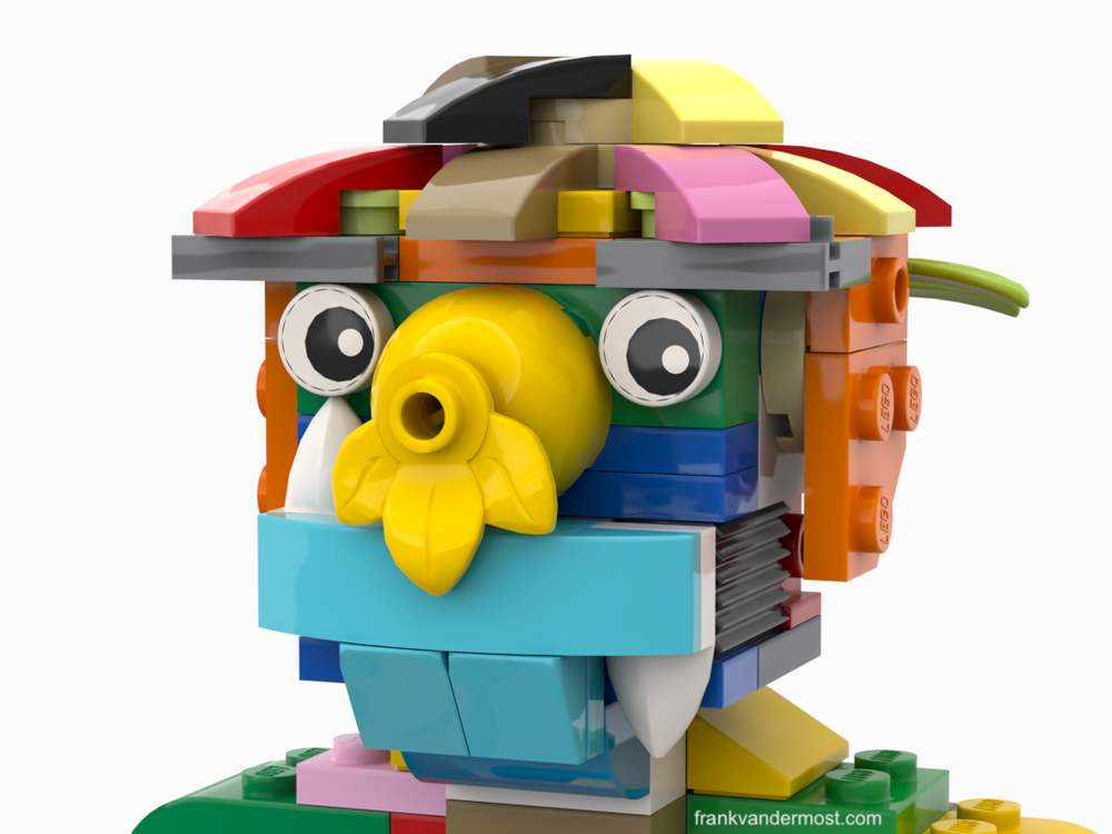 LEGO MOC Color troll by Frank_van_der_Most | Rebrickable - Build with LEGO