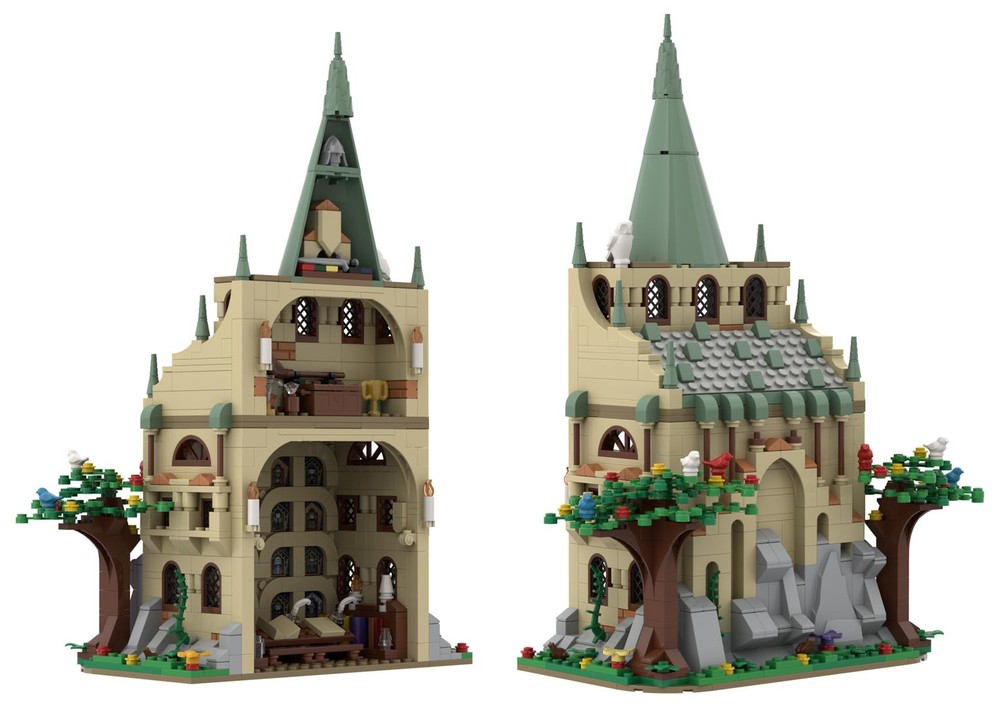 LEGO MOC Wizard's Card Castle by LuK90 | Rebrickable - Build with LEGO