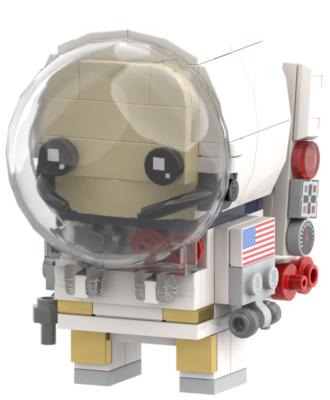 LEGO MOC NASA Astronaut by cuch201 | Rebrickable - Build with LEGO