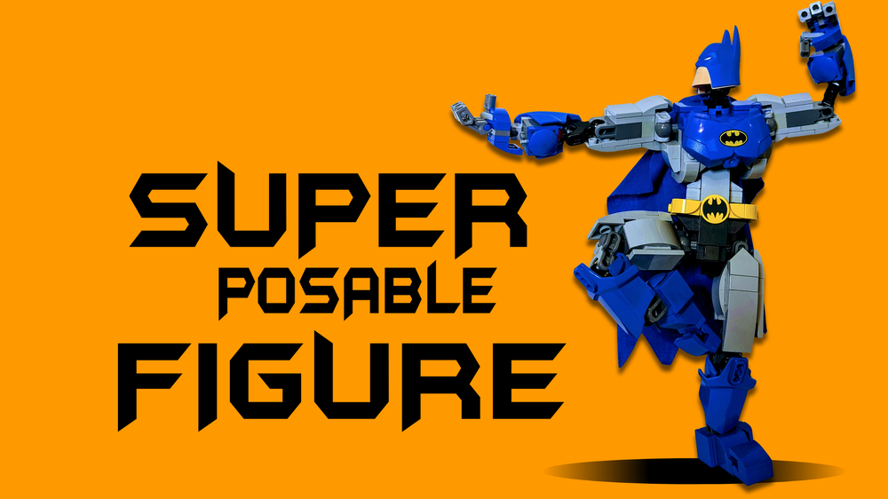 LEGO MOC Super Posable 10" Figure (The Dark Knight) by thescrapbox ...