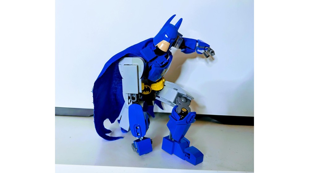 LEGO MOC Super Posable 10" Figure (The Dark Knight) by thescrapbox ...