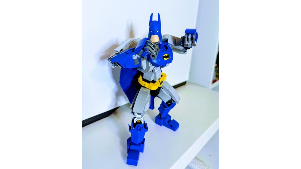 LEGO MOC Super Posable 10" Figure (The Dark Knight) by thescrapbox ...