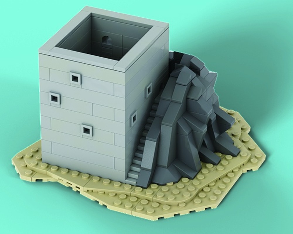 LEGO MOC Pen holder by xiaowang | Rebrickable - Build with LEGO