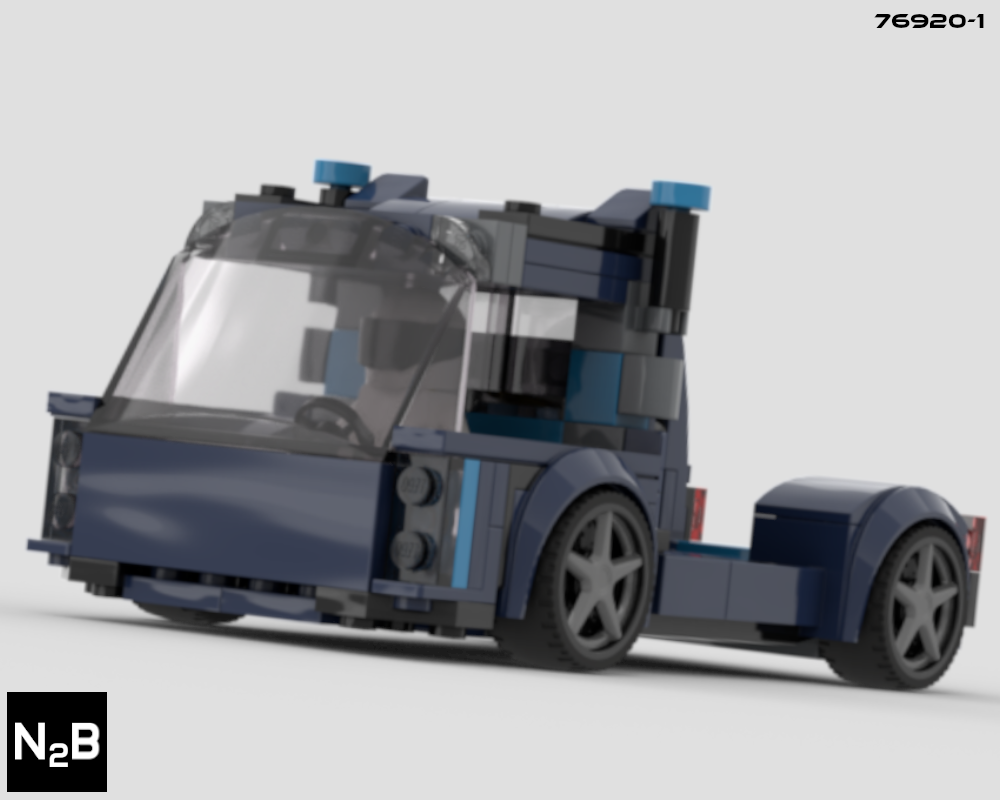LEGO MOC 76920-1 Truck by n2brick | Rebrickable - Build with LEGO