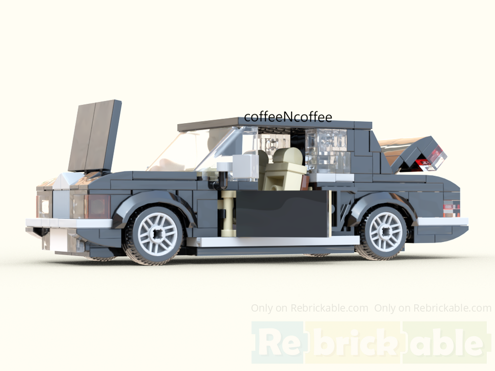 LEGO MOC Rolls-Royce Silver Spirit 2-door by coffeeNcoffee ...