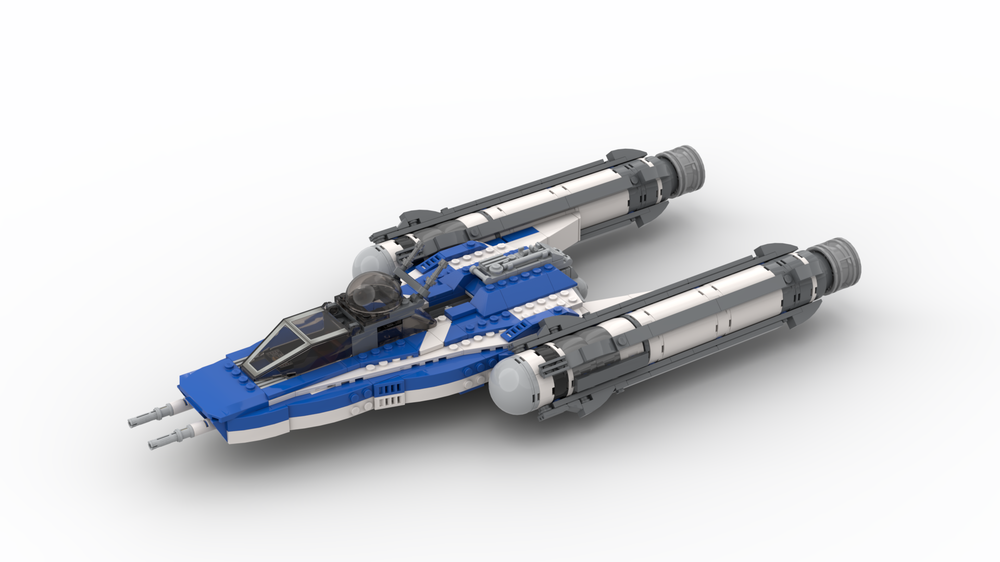 LEGO MOC Captain Rex Clone Wars Bomber by BrickDetail | Rebrickable ...