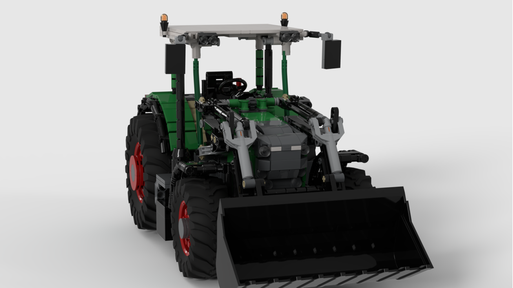 LEGO MOC Fendt 600 tractor with front loader by Odin_bricks ...