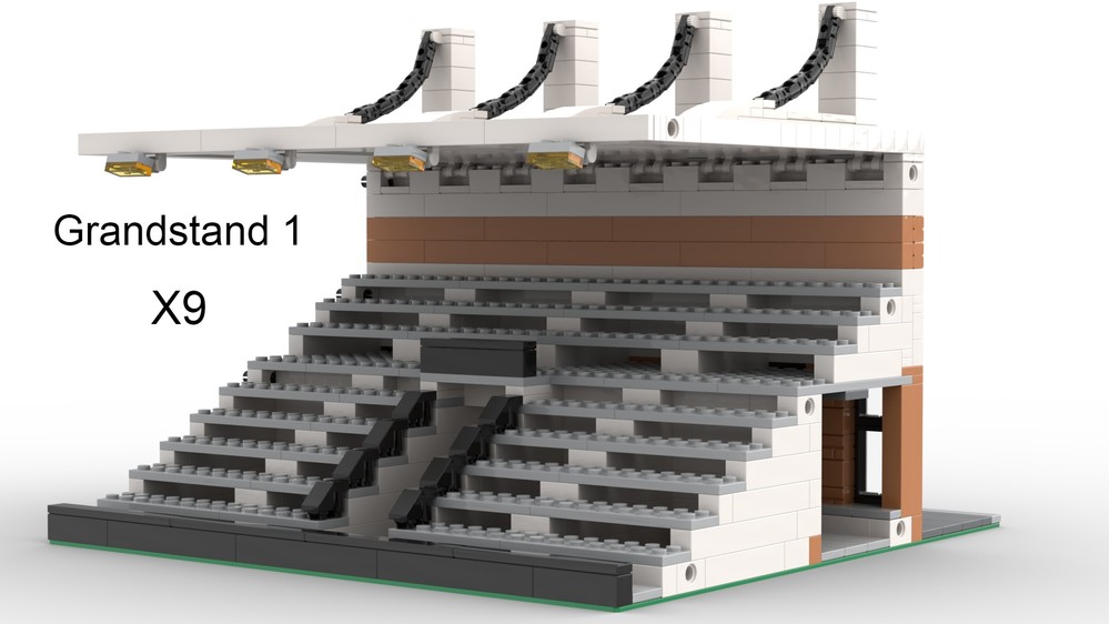 LEGO MOC-181855 Modular Stadium by MexWhite | Rebrickable - Build with LEGO