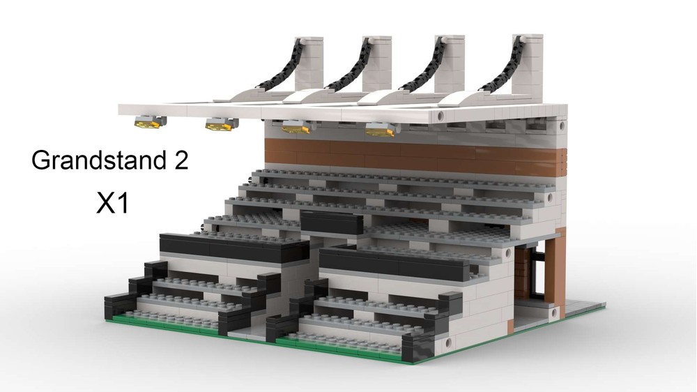 LEGO MOC Modular Stadium by MexWhite | Rebrickable - Build with LEGO
