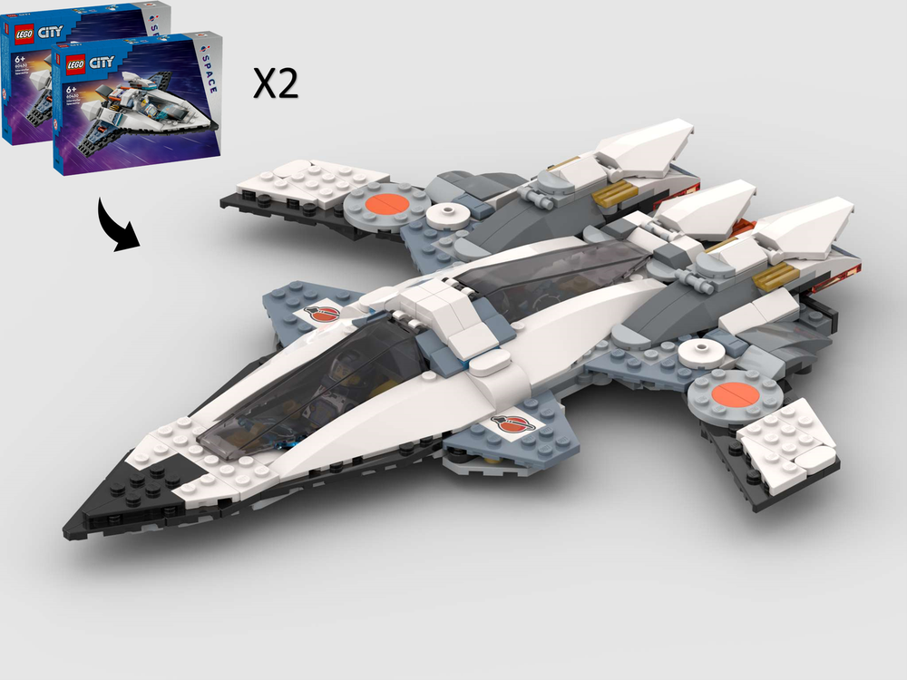 LEGO MOC-181861 Galaxy Fighter (Macross Inspired) - Alternate Build of ...