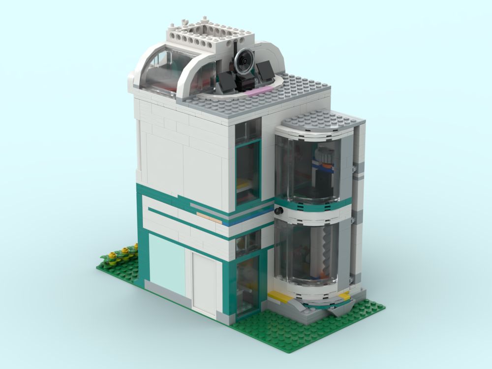 LEGO MOC Heartlake Clinic - Modification of Set 42621 by Brick Artisan ...