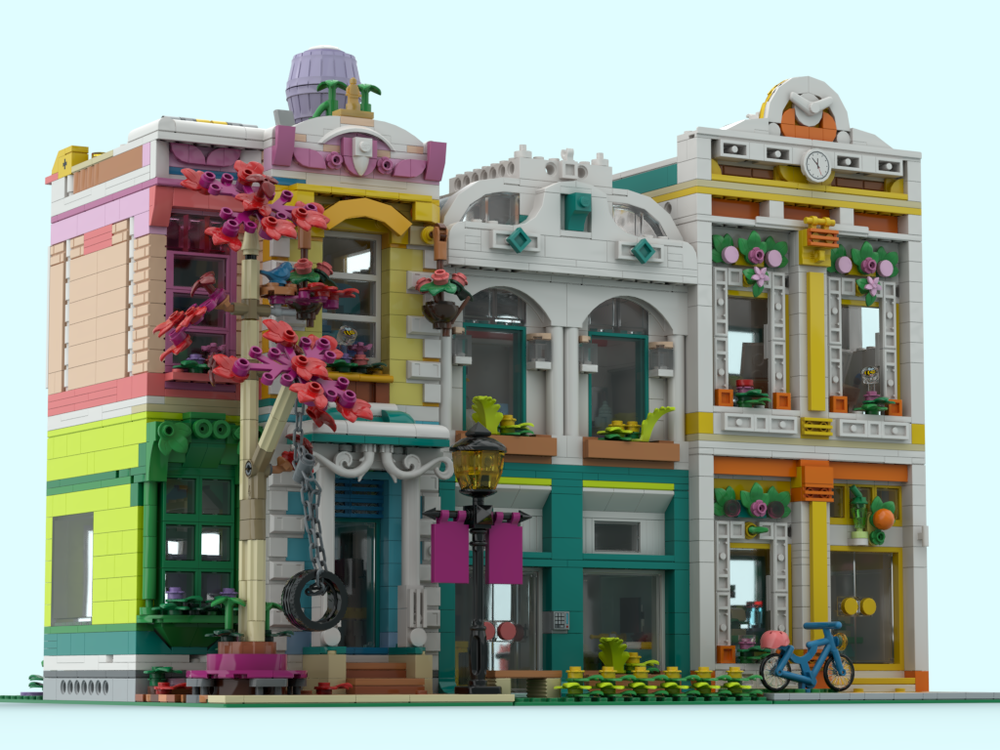 LEGO MOC Heartlake Clinic - Modification of Set 42621 by Brick Artisan ...