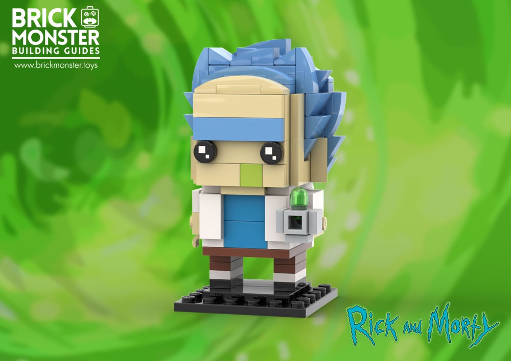 LEGO MOC Brickheadz - Rick Sanchez by brick_monster | Rebrickable ...