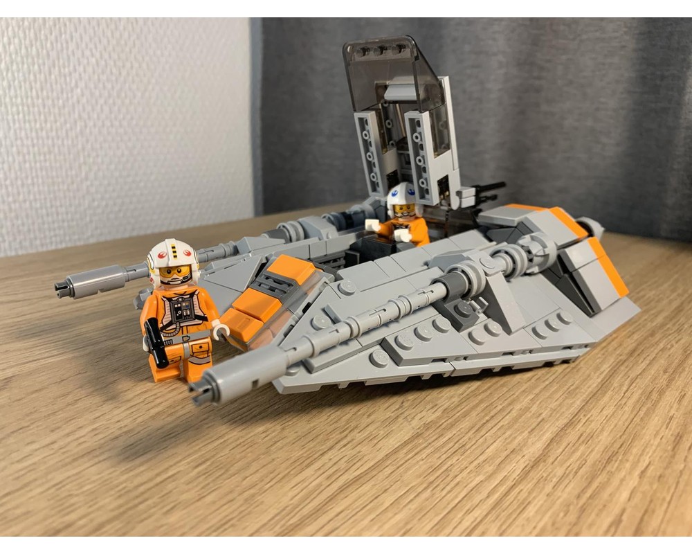 LEGO MOC T-47 Airspeeder (V2) by hautti5 | Rebrickable - Build with LEGO
