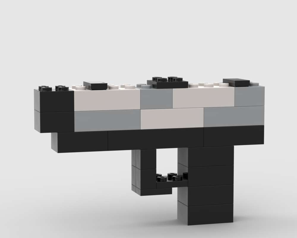 LEGO MOC 9 mm Pistol Half-Life 2 by AlexGam | Rebrickable - Build with LEGO