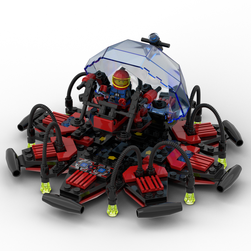 LEGO MOC MOC-0004 big saucer scout by KILDET | Rebrickable - Build with ...