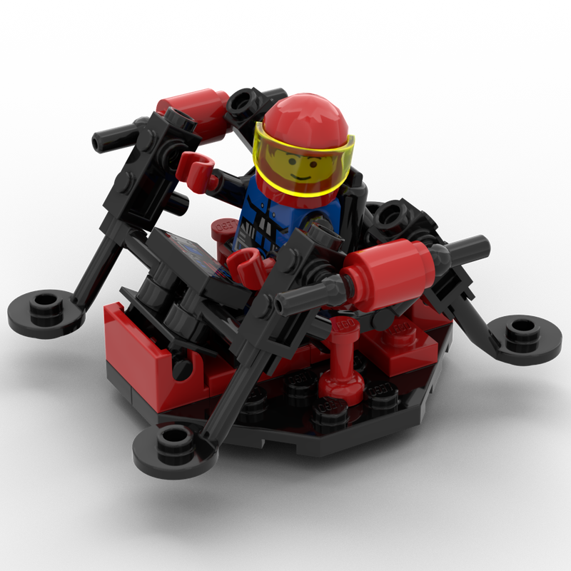 LEGO MOC MOC-0004 big saucer scout by KILDET | Rebrickable - Build with ...