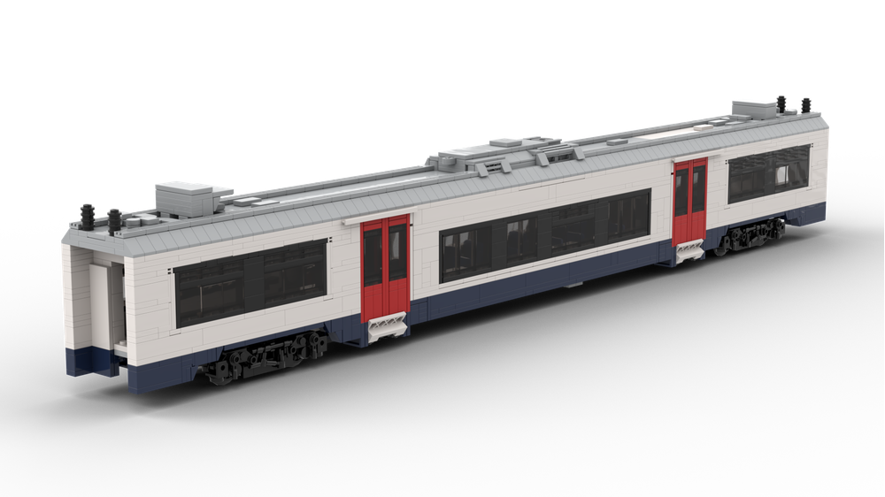 LEGO MOC Belgian 08 Class (Siemens Desiro) by Yellow.LXF | Rebrickable ...