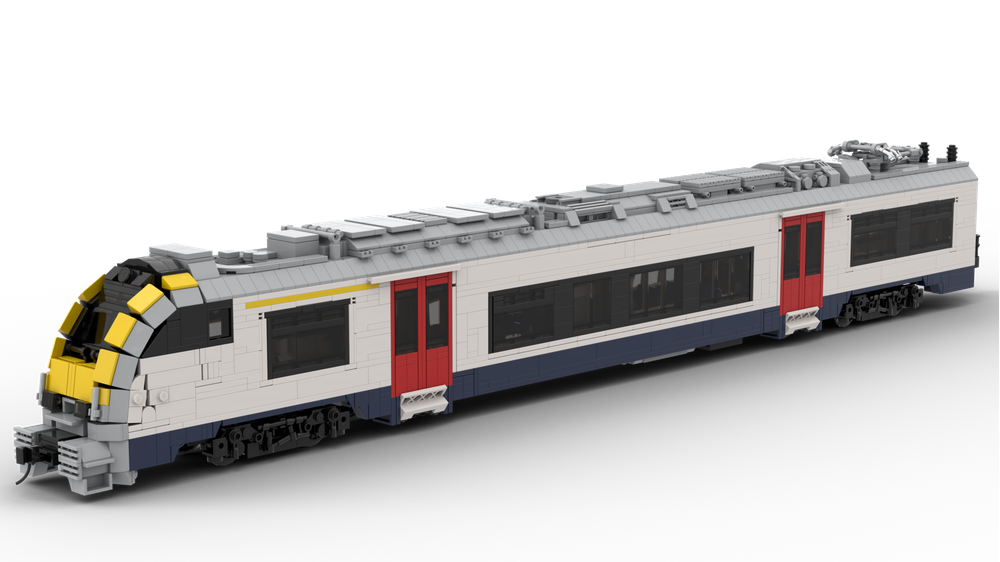 LEGO MOC Belgian 08 Class (Siemens Desiro) by Yellow.LXF | Rebrickable ...