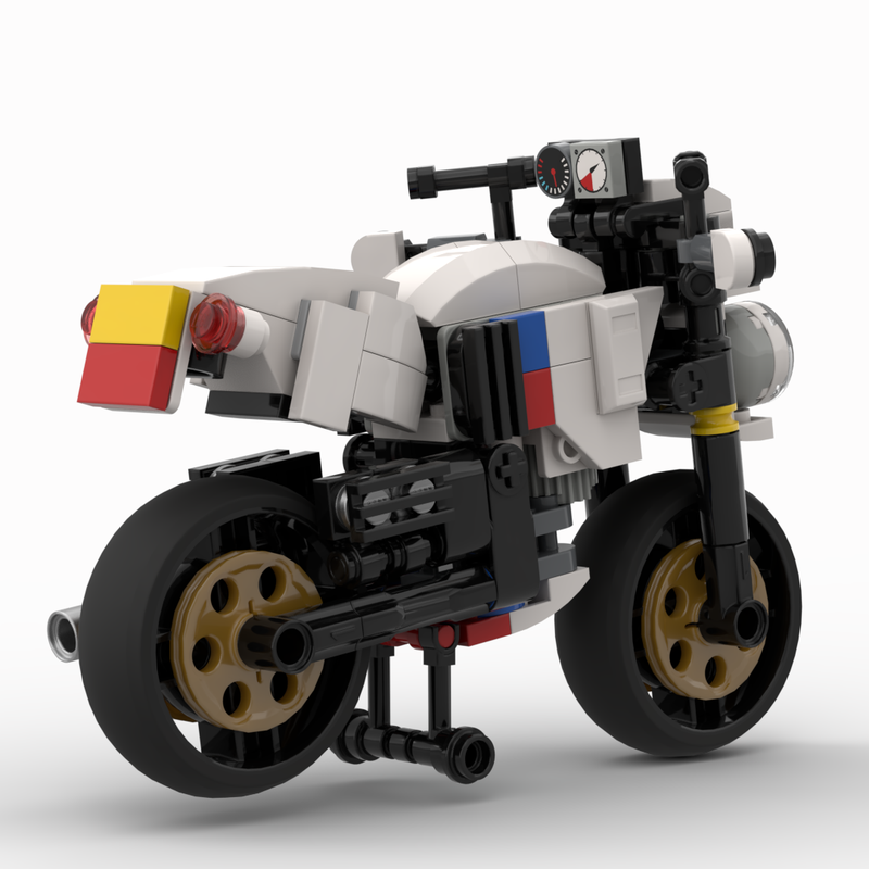 LEGO MOC Mini Vintage Motorcycle_3 by BroadBricks_Studio | Rebrickable ...