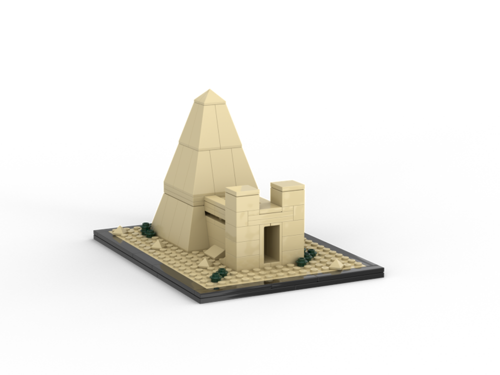 LEGO MOC Meroe Pyramid, Sudan by alfonzo | Rebrickable - Build with LEGO