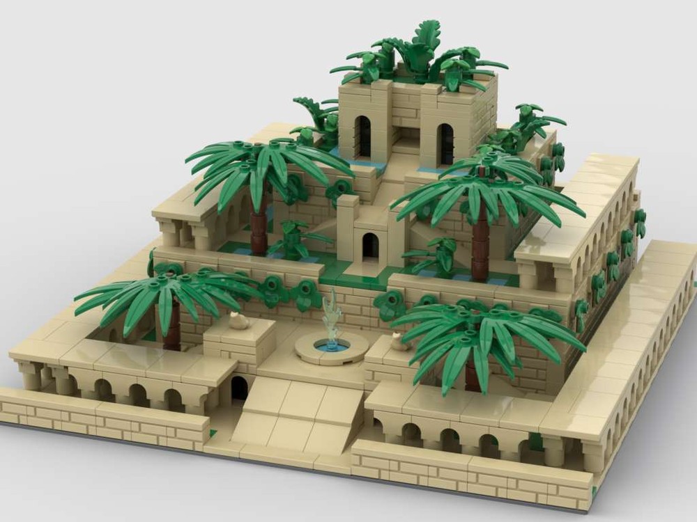 LEGO MOC-181958 Hanging Gardens of Babylon by ModulAREbricks ...