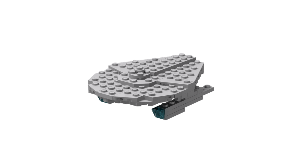 LEGO MOC Hoover-Class Starship USS Dana by LegendAJ | Rebrickable ...