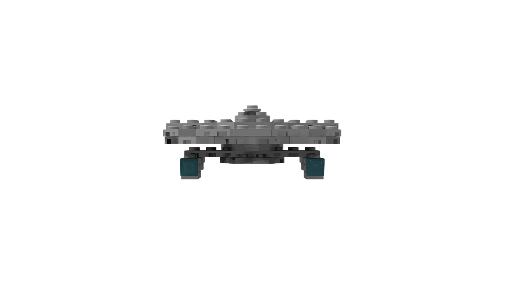 LEGO MOC Hoover-Class Starship USS Dana by LegendAJ | Rebrickable ...
