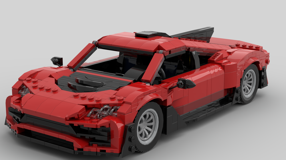 LEGO MOC Benz AMG Project One by Arisa | Rebrickable - Build with LEGO