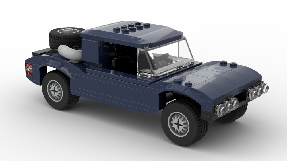 LEGO MOC Baja 1000 Trophy Truck by BRSBricks | Rebrickable - Build with ...