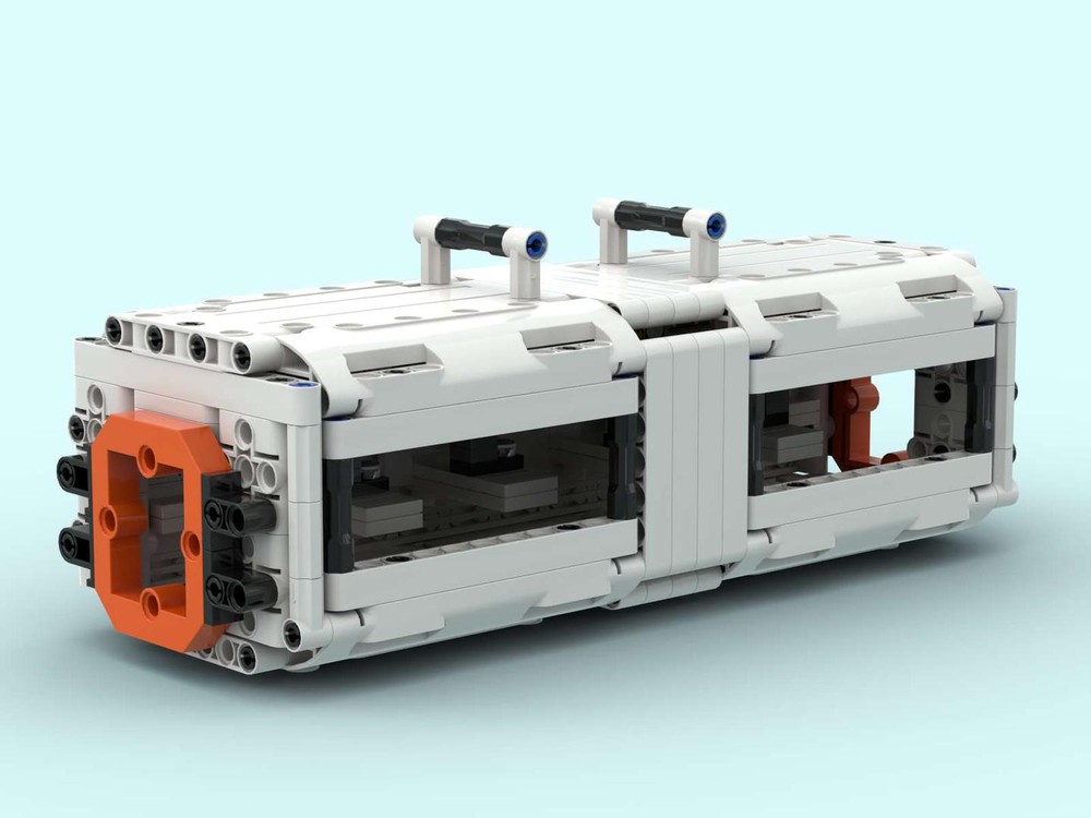 LEGO MOC Research lab module big (Technic Space and City Space) by ...