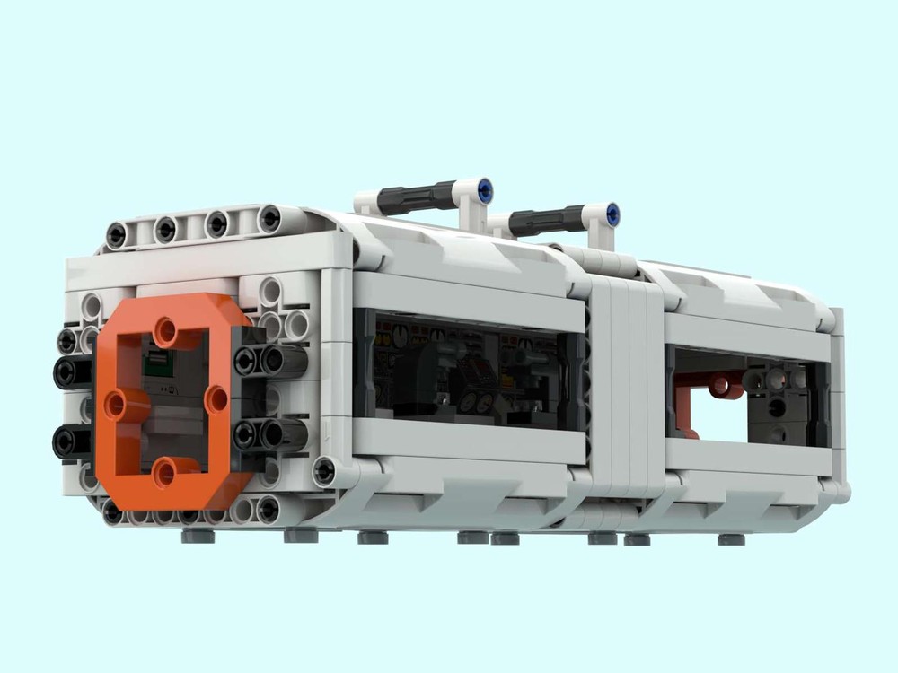LEGO MOC Research lab module big (Technic Space and City Space) by ...