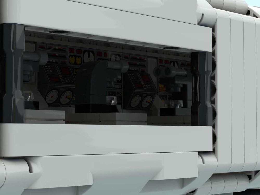 LEGO MOC Research lab module big (Technic Space and City Space) by ...