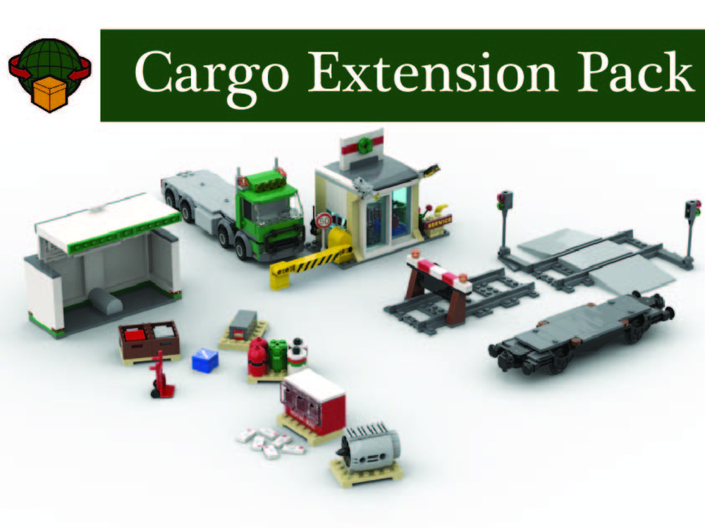 LEGO MOC Cargo Extension Pack by Blake Hogan Builds | Rebrickable ...