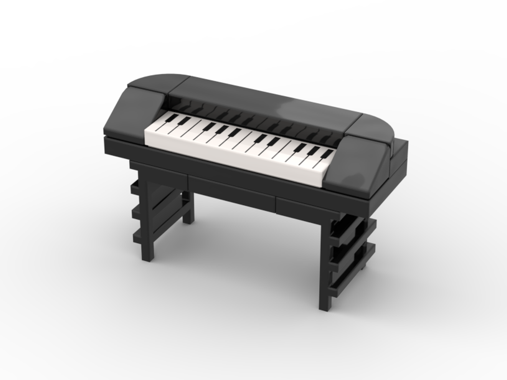 LEGO MOC-181980 Piano (Keyboard) - Minifig Scaled by RYO Furniture ...
