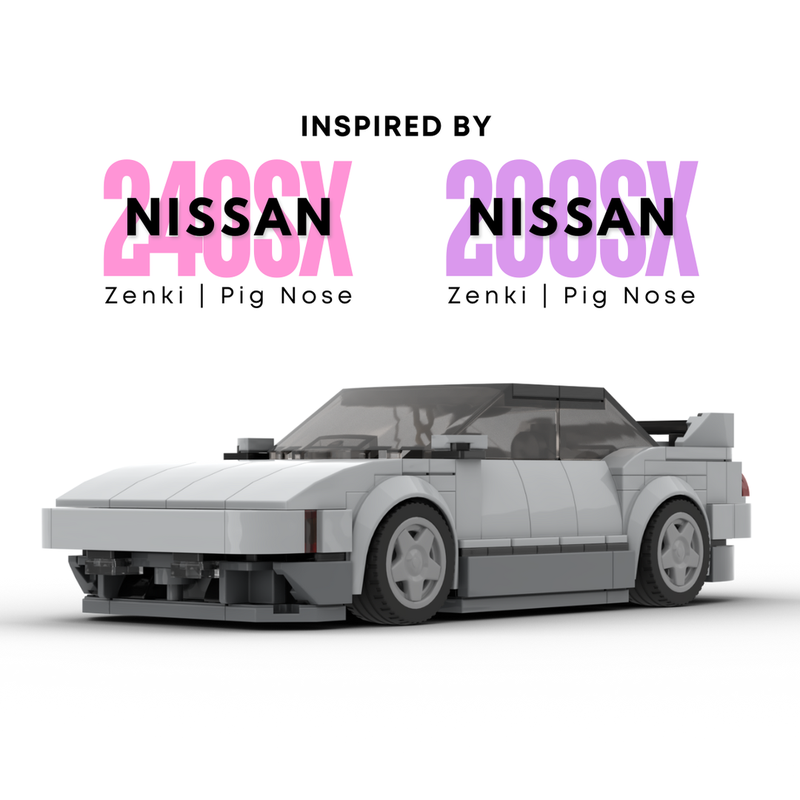 LEGO MOC Nissan 240SX, 200SX, 180SX, Zenki, Pig Nose, S13 - Inspired MOC by TOFU_BRIX666 ...
