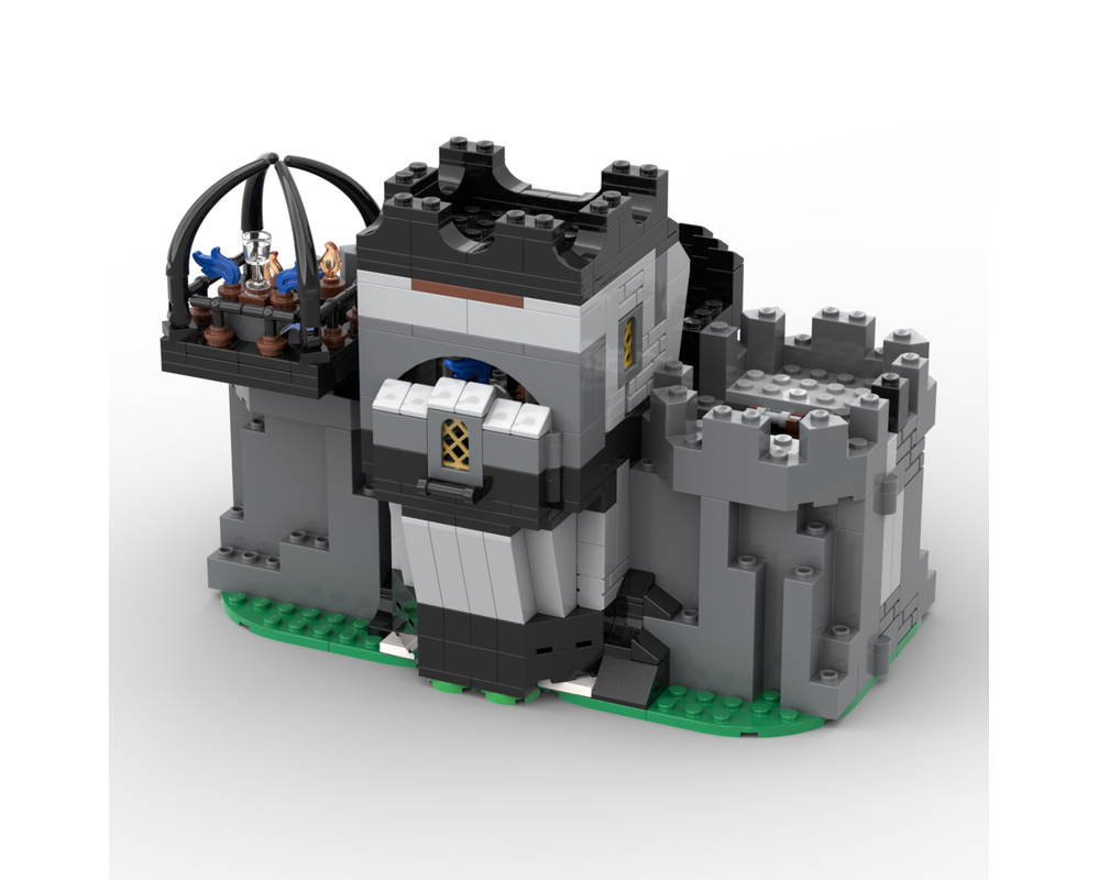 LEGO MOC Jet-black Fortress (40601 x 2 Alternate build) by Hogi_castle | Rebrickable - Build ...