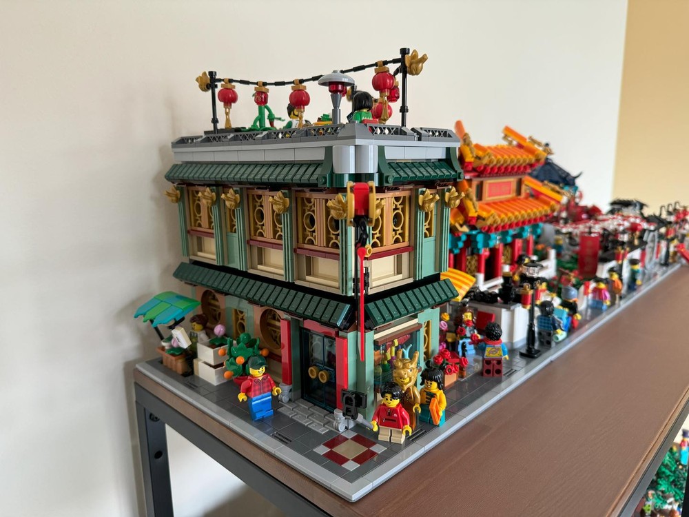 LEGO MOC Chinese Restaurant by Starmix_313 | Rebrickable - Build with LEGO