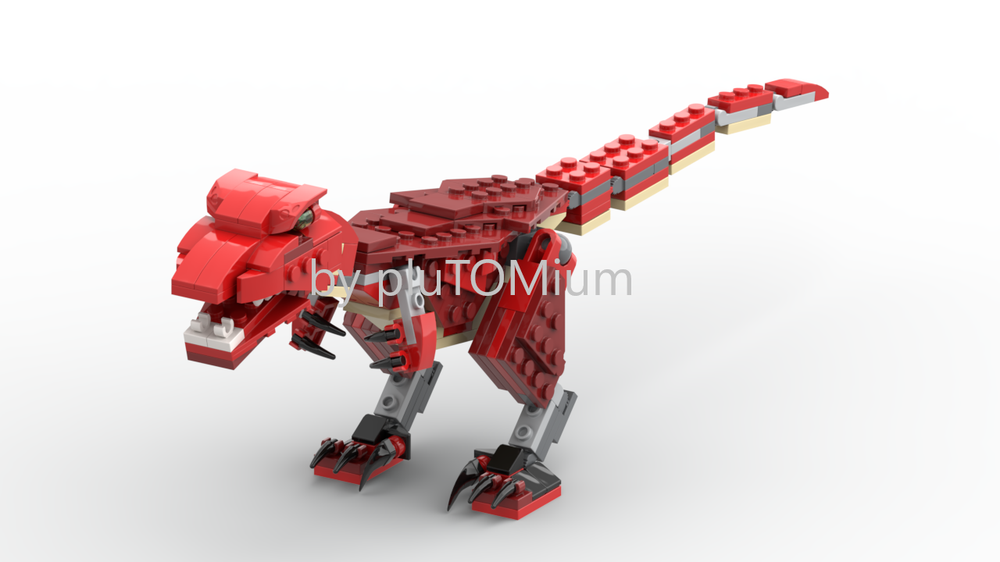 LEGO MOC Tyrannosaurus (LEGO 31032 Alternate) by pluTOMium ...