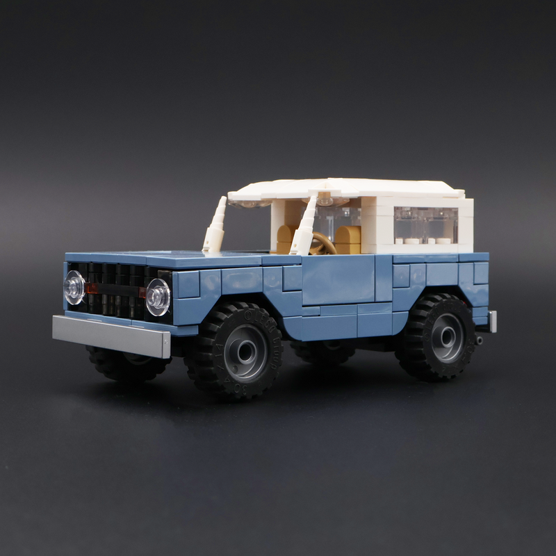LEGO MOC 1970 Ford Bronco by Verdy_Bricks | Rebrickable - Build with LEGO