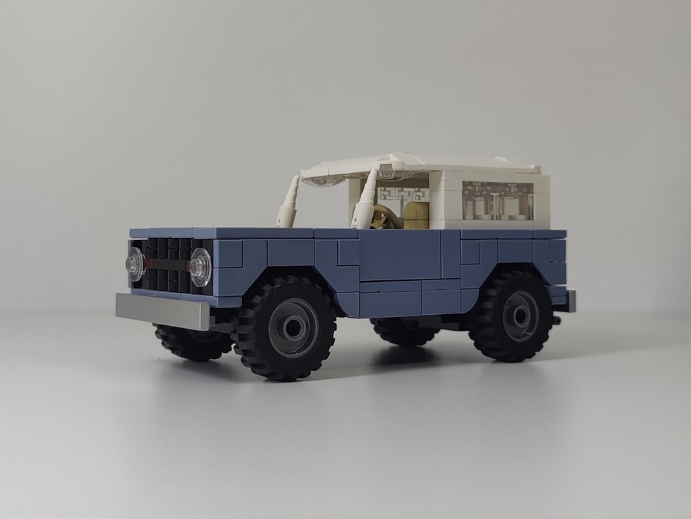 LEGO MOC 1970 Ford Bronco by Verdy_Bricks | Rebrickable - Build with LEGO